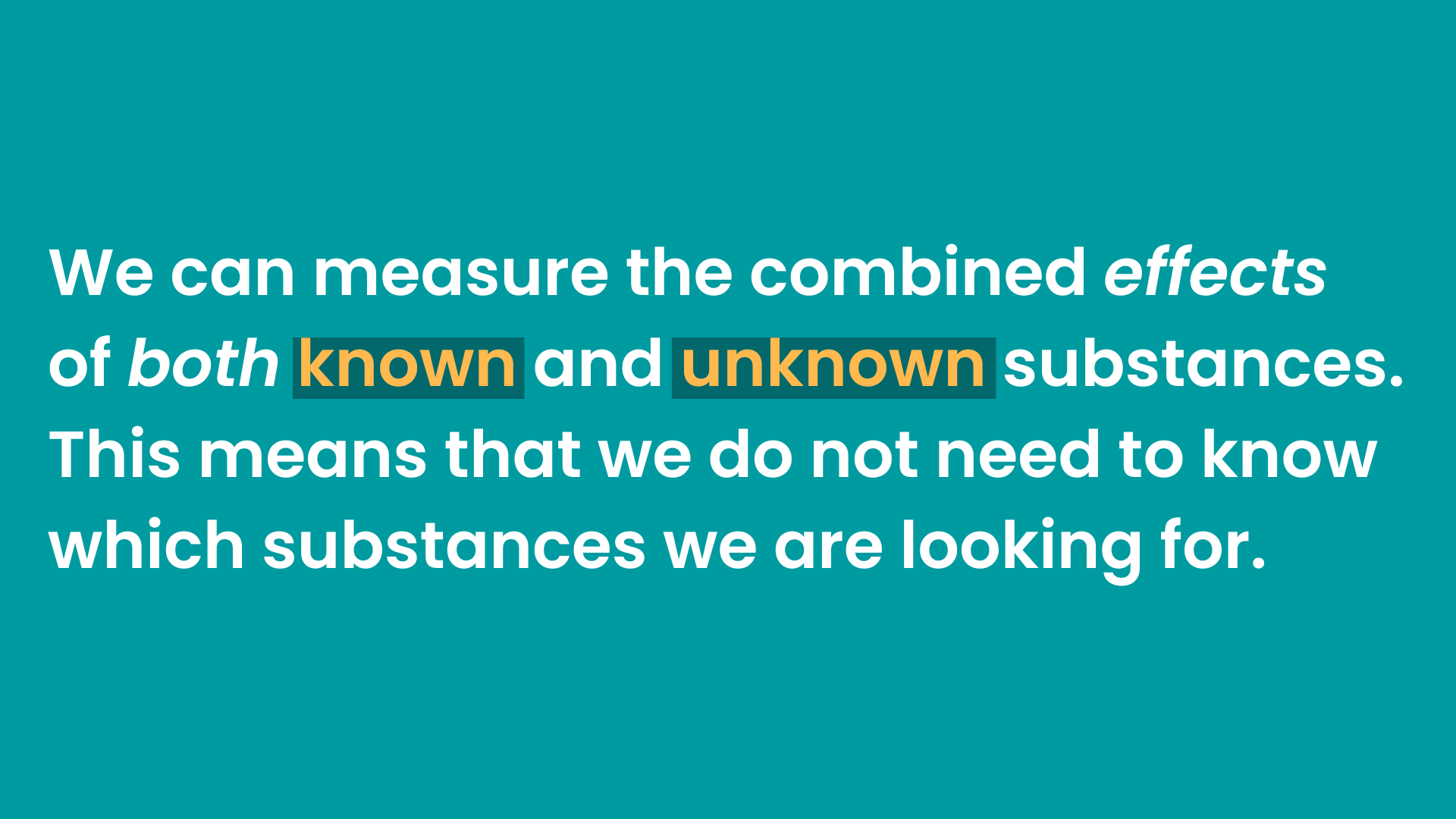 Effect-based methods are highlighted in the new wastewater directive ...